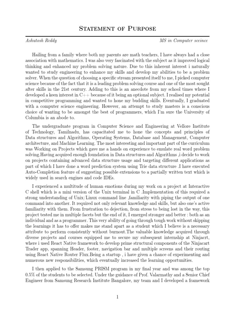 Praneeth Kumar Reddy Tamu Sop | PDF | Computer Science | Data