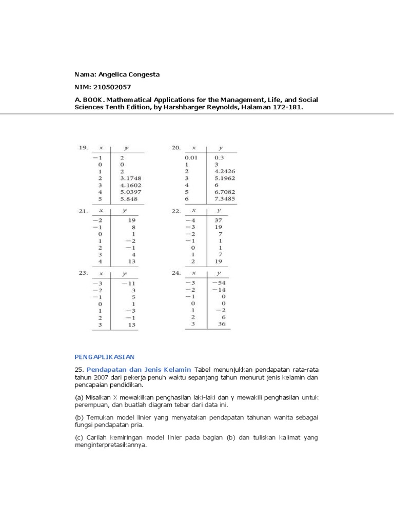 Hal 172-181 - Angelica Congesta - Mathematical Applications | PDF