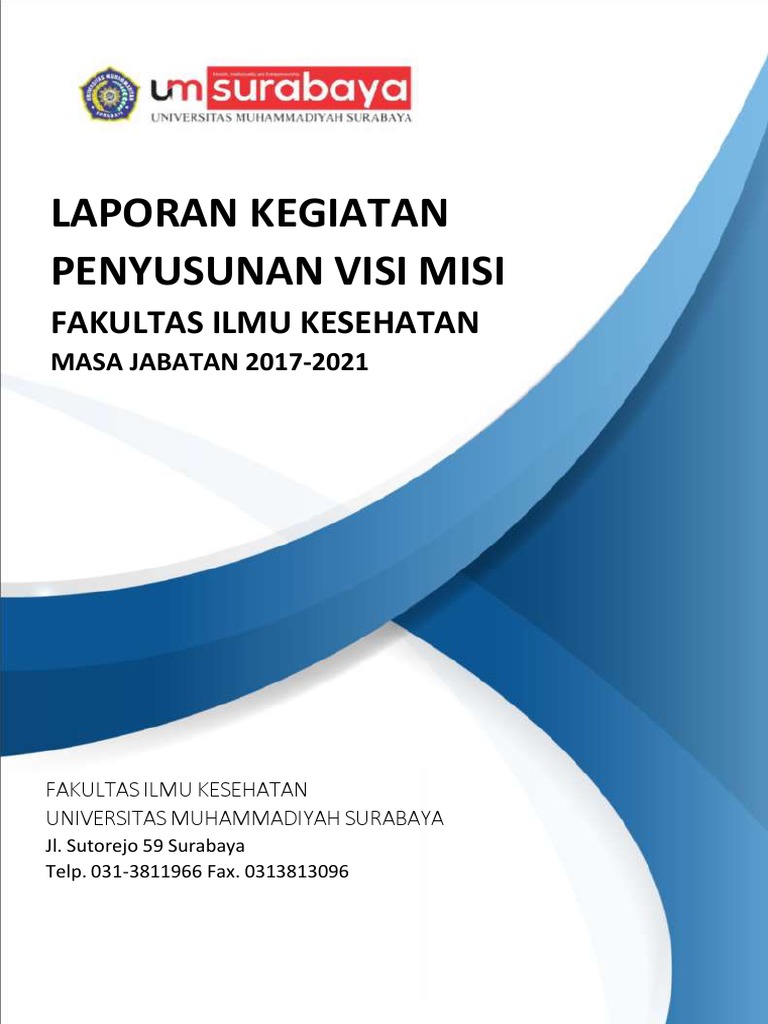 Laporan Penyusunan Visi Misi Fik Cover Baru Edit | PDF