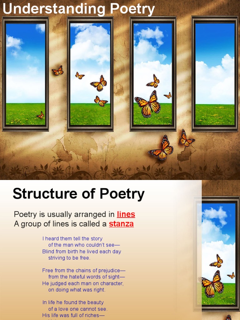 Understanding Poetry - PowerPoint | PDF | Poetry | Rhyme