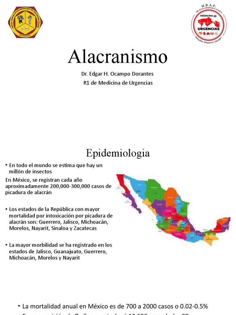 Alacranismo | PDF | Serotonina | Medicina CLINICA