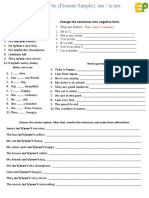 Was Were Text - Exercise | PDF