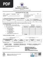 0 Checklist For Reclassification | PDF | Government