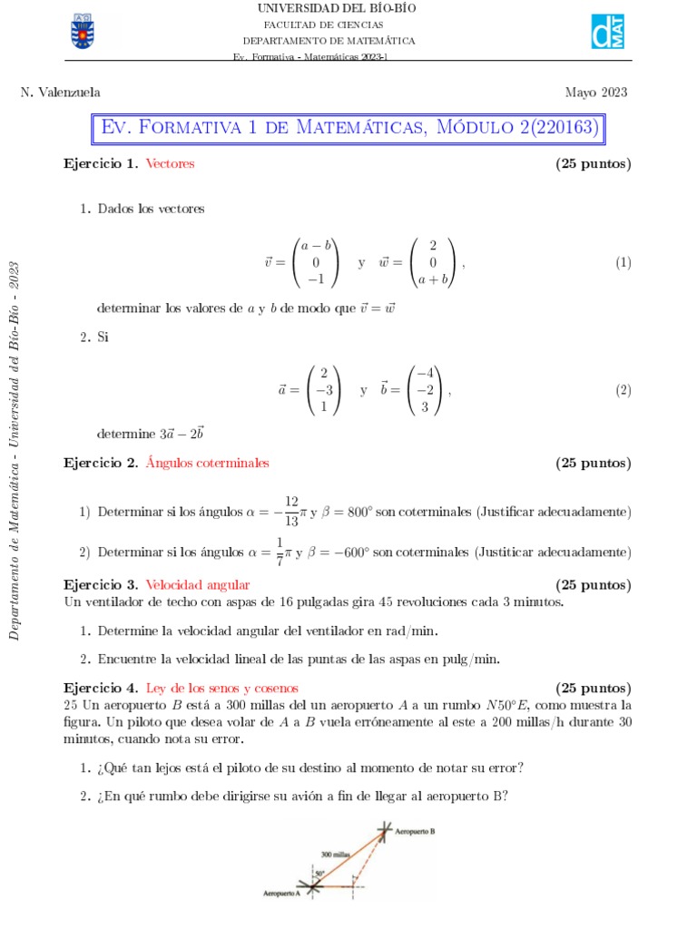 Ev Formativa - 220163 M2-2023 | PDF | Aviación