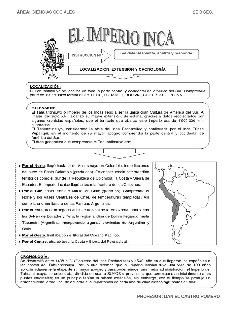 3.3. Ficha-Imperio-Inca | PDF | Imperio Inca | Perú