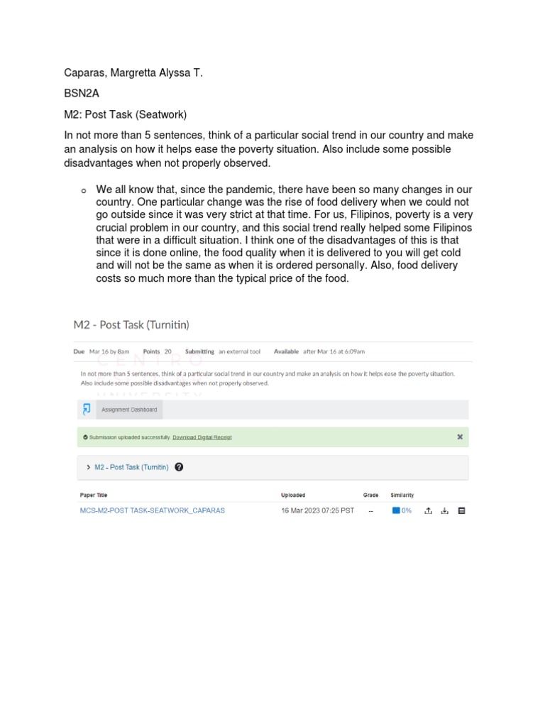 Mcs-M2-Post Task-Seatwork - Caparas | PDF