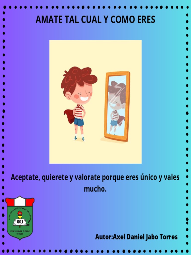 Amate Tal Cual y Como Eres | PDF