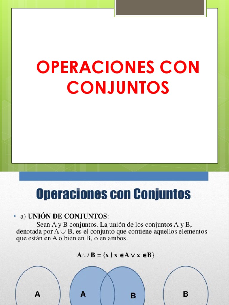 Leyes del Álgebra de Conjuntos | PDF | Expresiones lógicas | Lógica