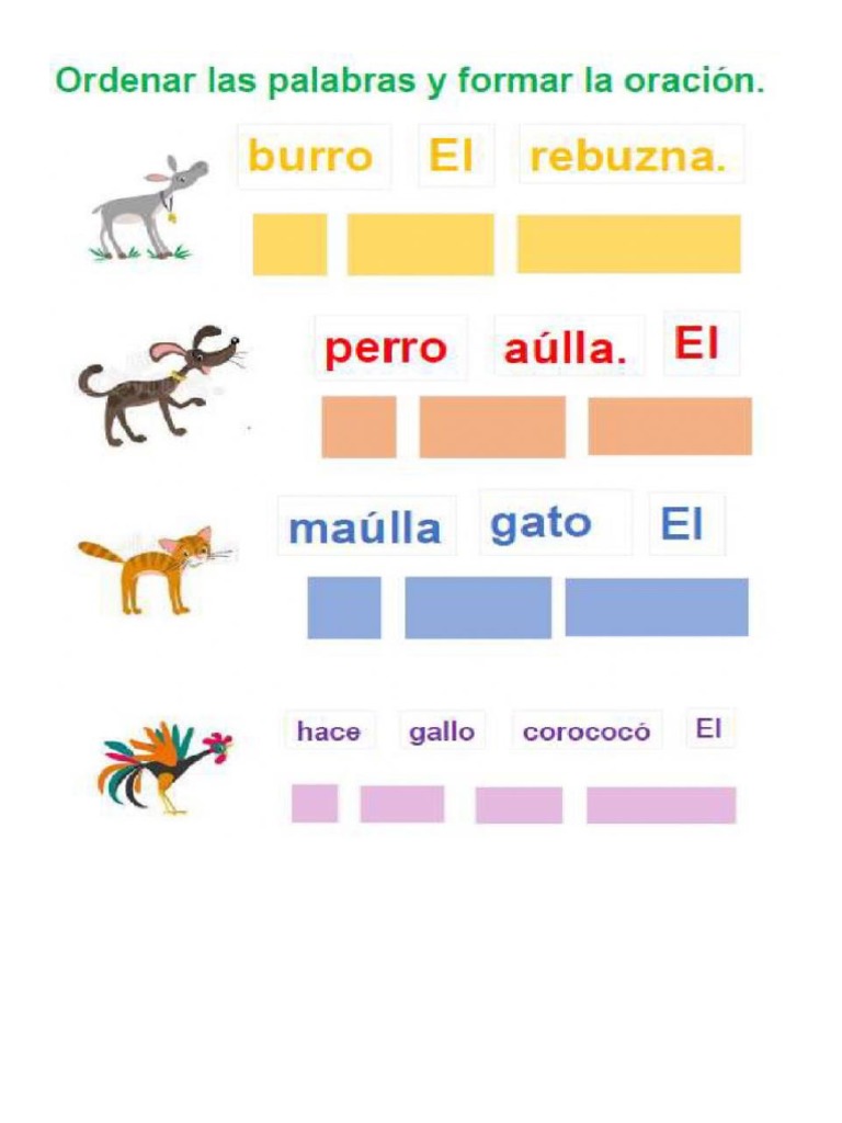 Ordenar Enunciados | PDF