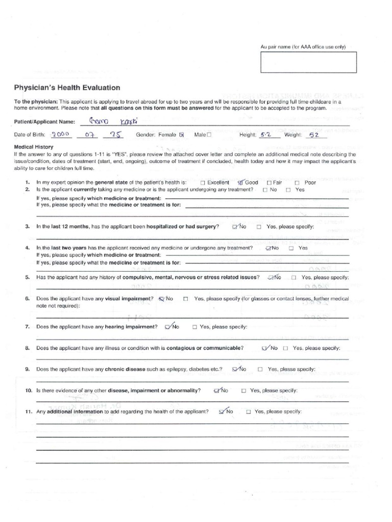 Sample Form | PDF