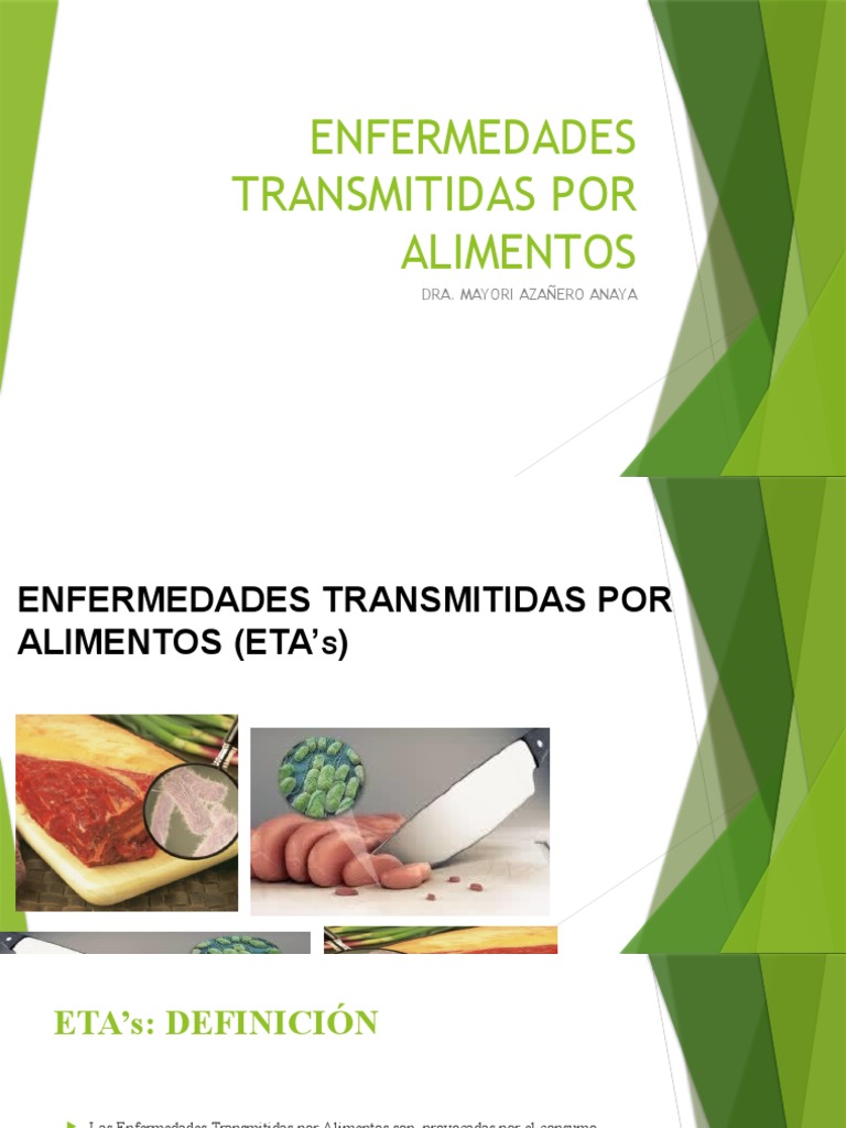 Enfermedades Transmitidas Por Alimentos (Eta) | Descargar gratis PDF ...