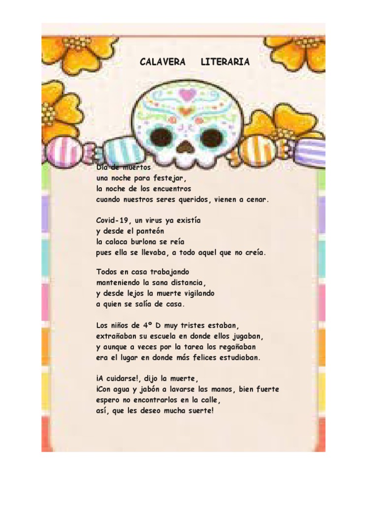 Calavera Literaria | PDF