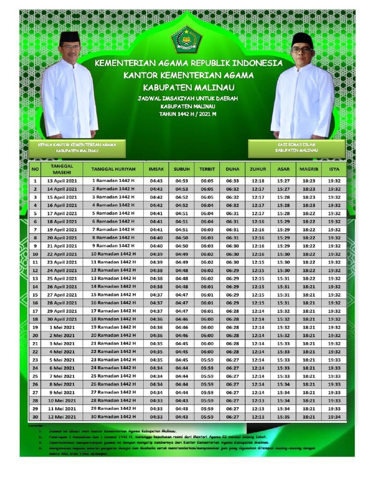 Jadwal Ramadhan | PDF