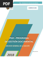 Programa de Gestión Documental - RNEC | PDF | Gestión de registros | Planificación