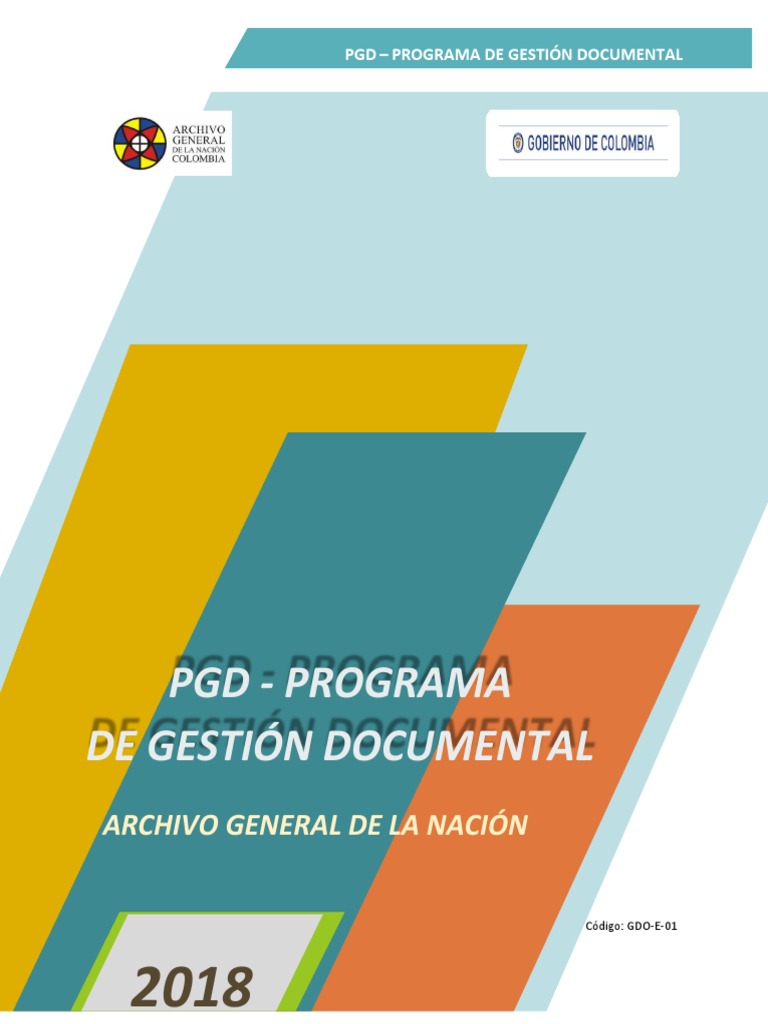 Programa de Gestión Documental AGN | PDF | Gestión de registros | Planificación