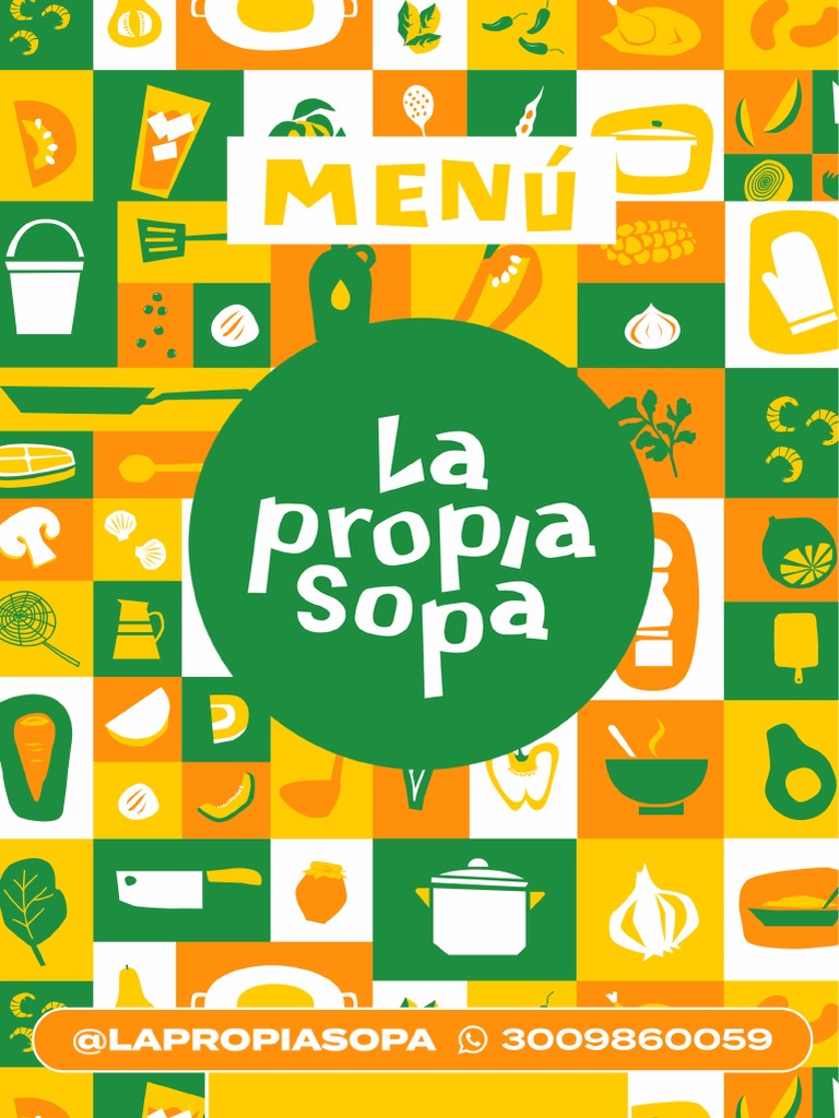 La Propia Sopa Abril Menu | PDF