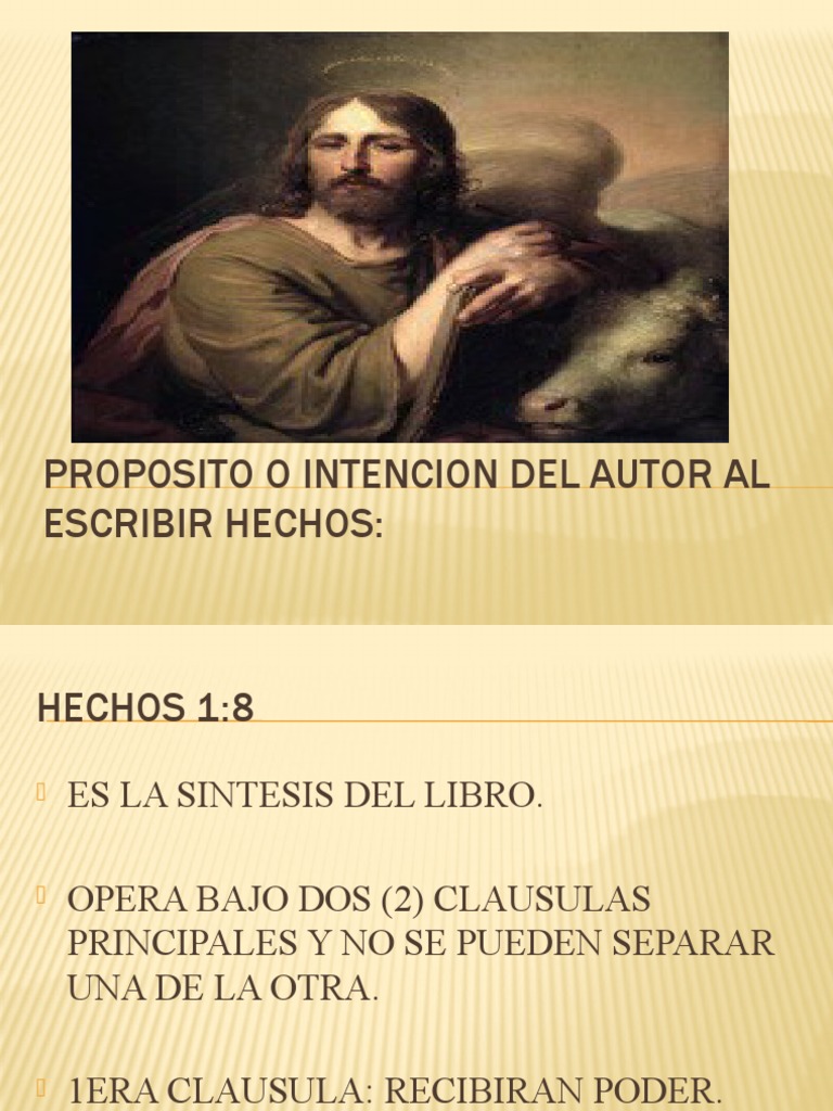 Proposito o Intencion Del Autor Al Escribir Hechos | Descargar gratis ...