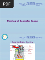 Diesel Generator Overhauling Procedure-21-22 Best Practice | PDF ...