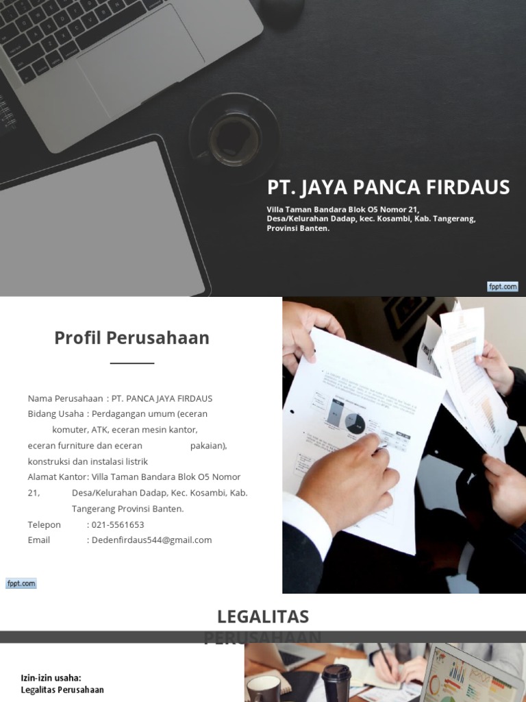 Profil PT. Panca Jaya Firdaus | PDF