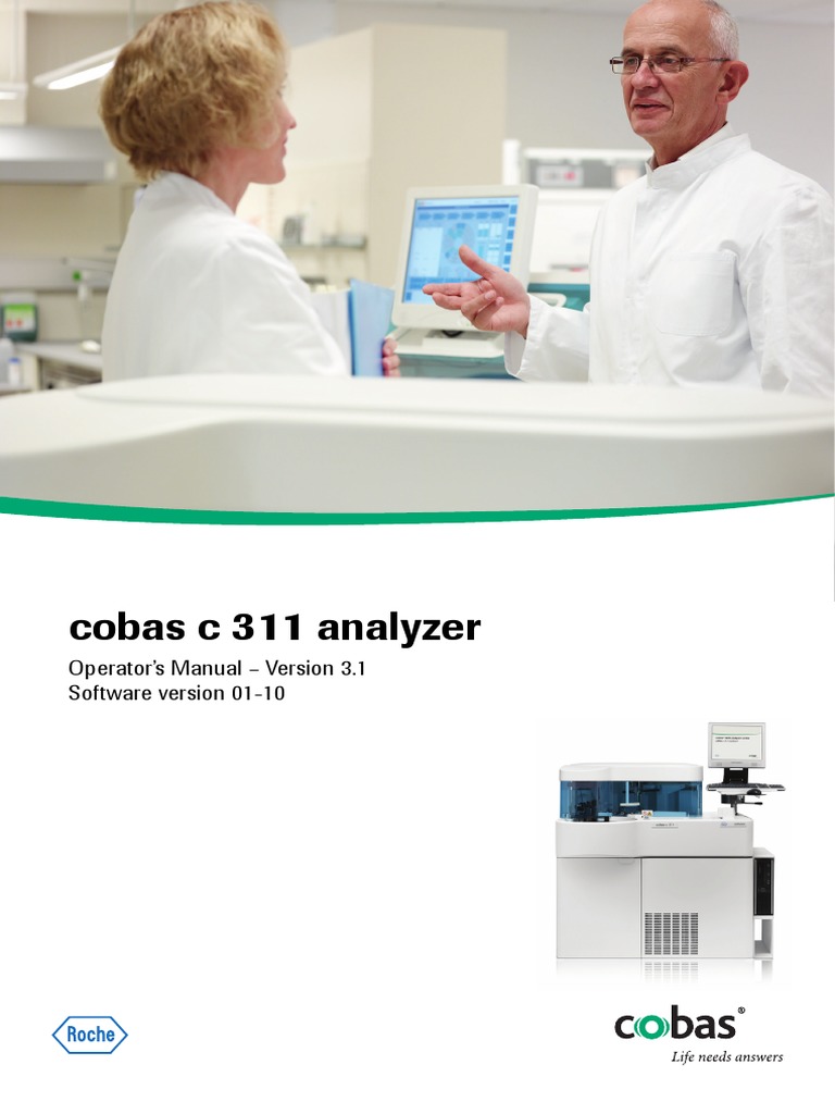 Cobas C 311 Analyzer: Operator's Manual - Version 3.1 Software Version ...