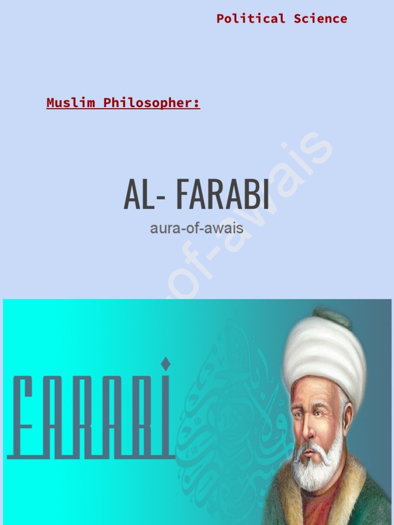 Al - Farabi | PDF | Nous | Philosophical Theories