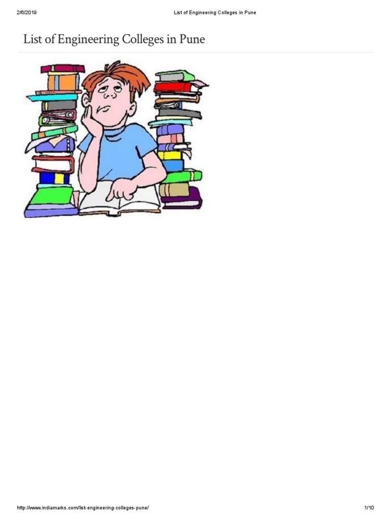 Engineering Colleges in Pune List | PDF | Engineering | Mechanical ...
