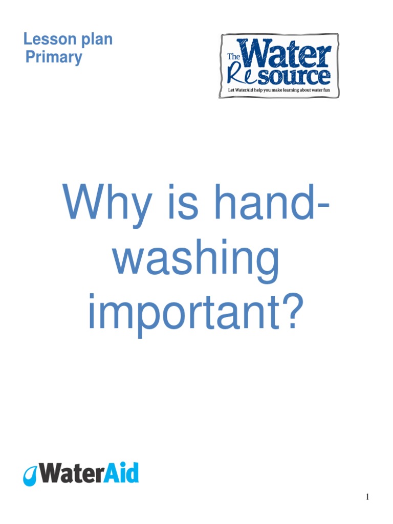 Handwashing ks1 ks2 Lesson Plans | PDF | Career & Growth