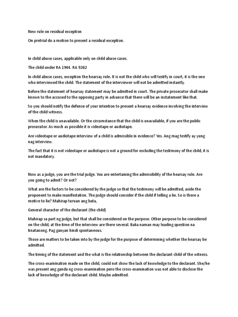 Evidence Reviewer Day 8 | PDF | Witness Impeachment | Burden Of Proof (Law)