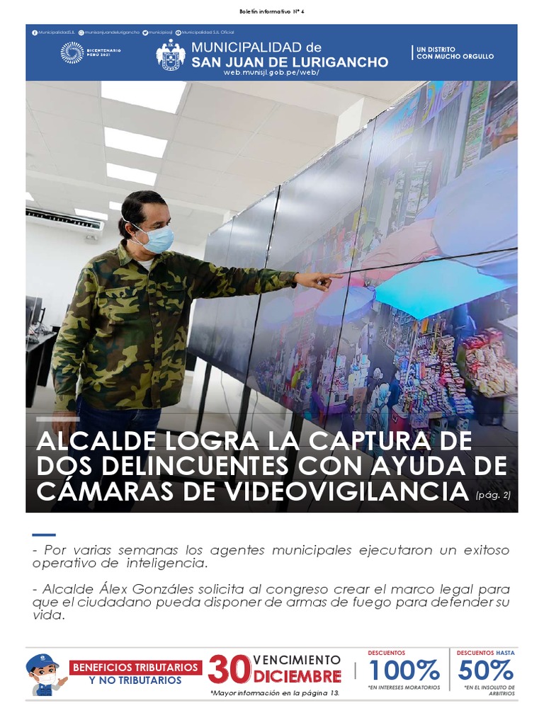 Boletin Digital N 004-2021-MDSJL | PDF