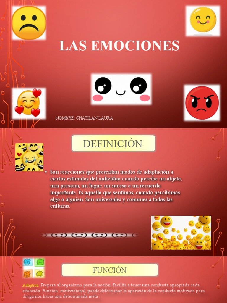 Emociones Pdf Las Emociones Temor