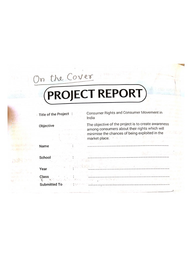 Sample Project, Class 10th | PDF