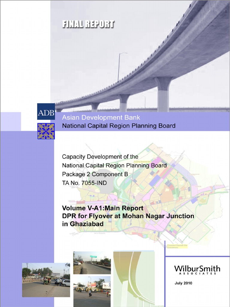 Mohannagar Flyover DPR | PDF | Geotechnical Engineering | Civil Engineering