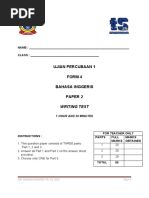 PT3 English Paper 1 | PDF | Leisure | Sports