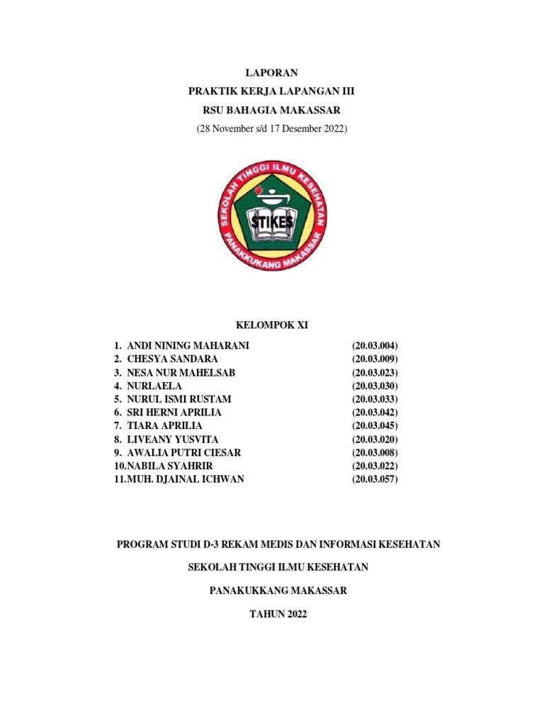 Laporan PKL 3 RS | PDF