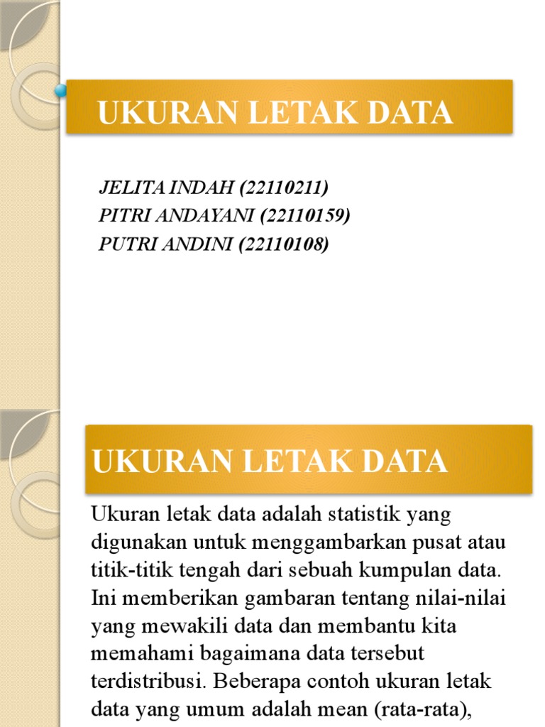 Ukuran Letak Data | PDF