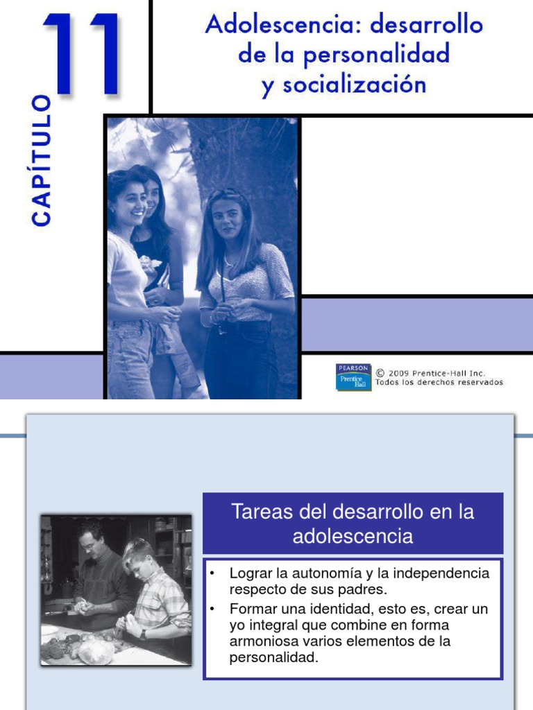 Tema 2 Desarrollo Social y de La Personalidad Adoles-Comprimido | PDF | Adolescencia | Sicología