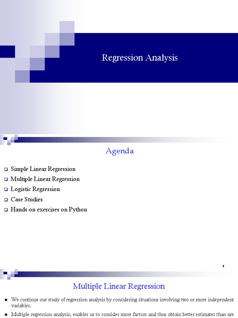 Regression Part Iii 2021 Download Free Pdf Coefficient Of Determination Linear Regression