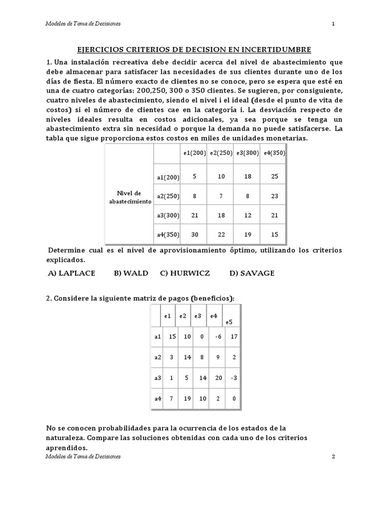 Act3B - T1 Modelos para La TDR Ejerc | PDF