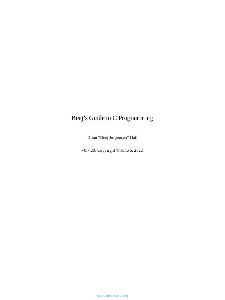 guide-to-c-programming-pdf