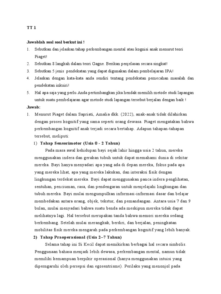Tugas Tutorial 1 | PDF