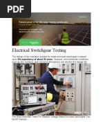 Busbar Contact Resistance Test Report | PDF