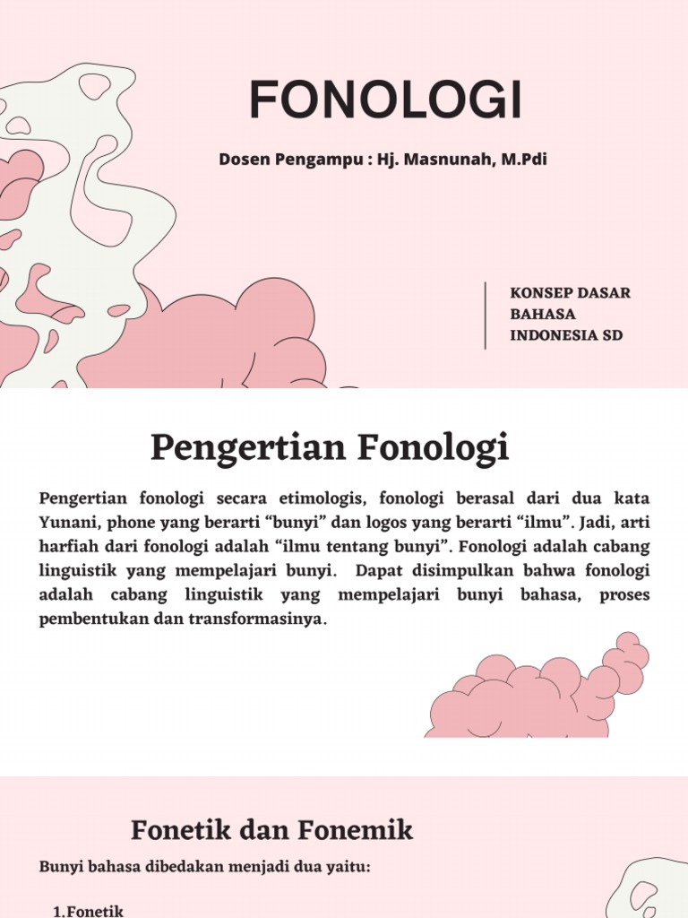 Fonologi | PDF