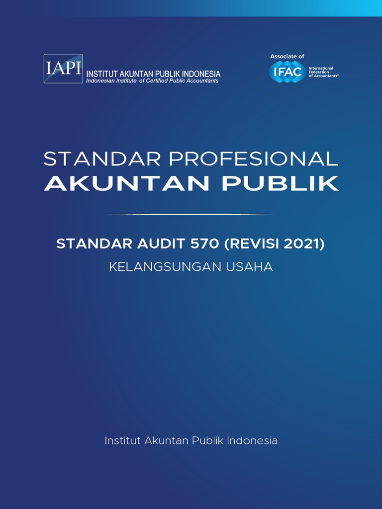 Iapi Standar Audit 570 Revisi 2021 Pdf