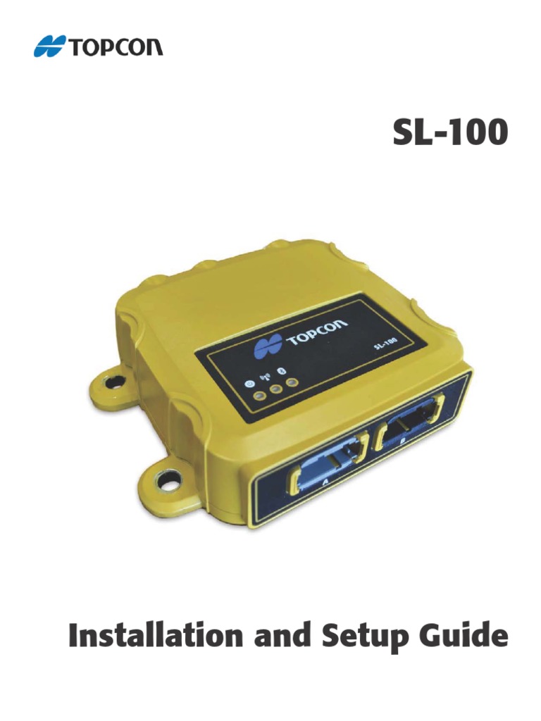 SL-100-Installation Manual | PDF