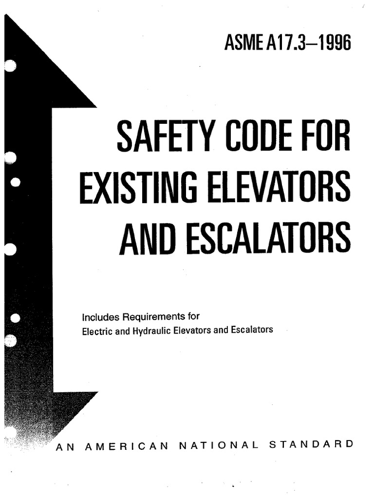 Asme A17.3 1996 | PDF