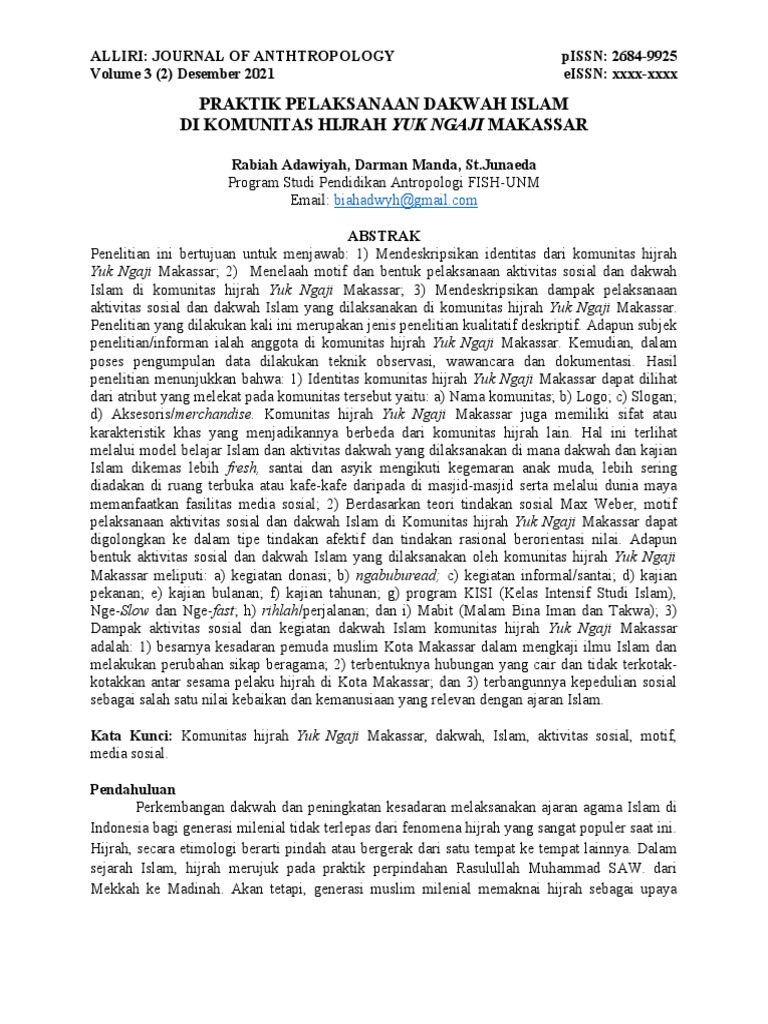 Rabiah Adawiyah | PDF