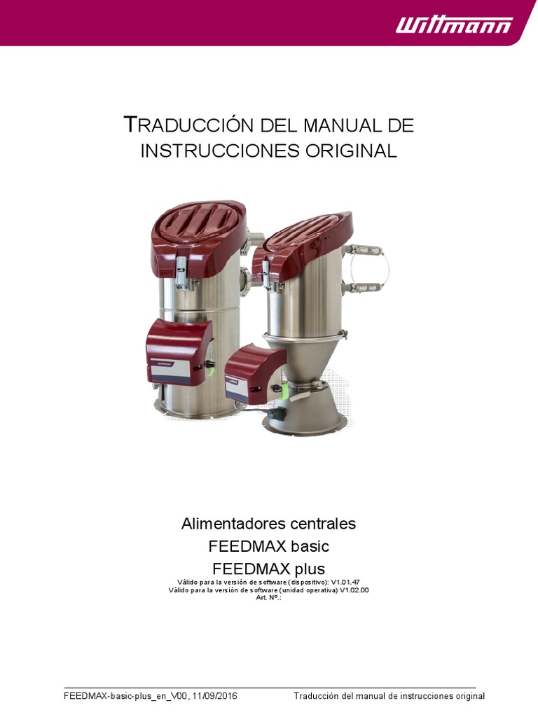 Entrenamiento FEEDMAX - Basic-Plus | PDF