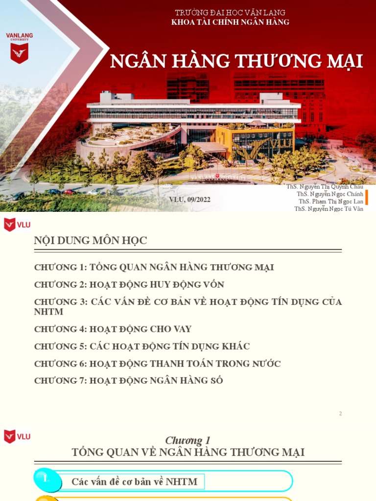 Chuong 1 - Tong Quan Nhtm-Đã G P | PDF