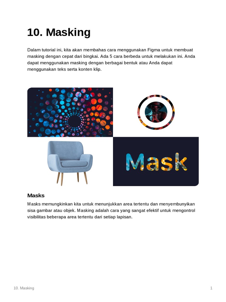 Masking | PDF