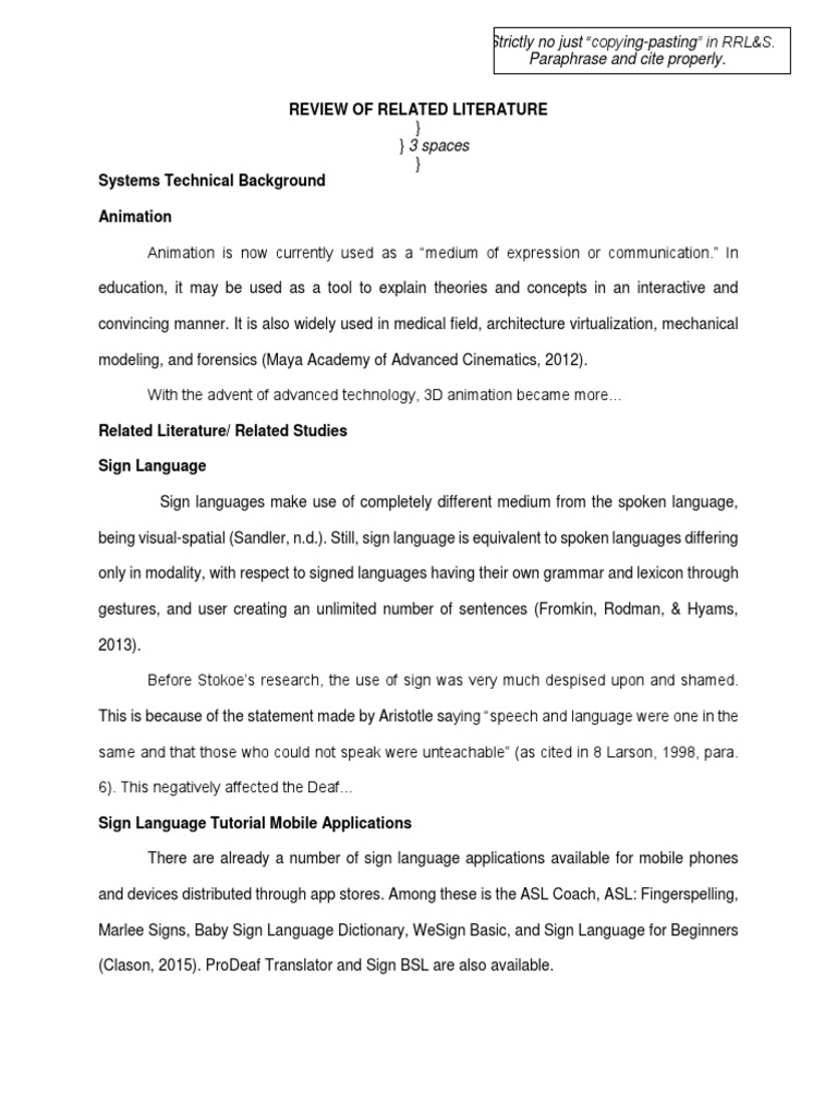 Sample RRL and Methodology | PDF Sample RRL and Methodology | PDF